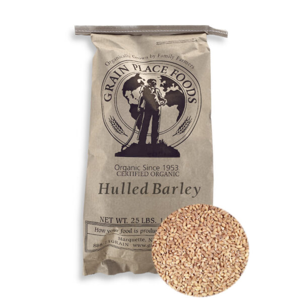 Organic Hulled Barley – Grain Place Foods