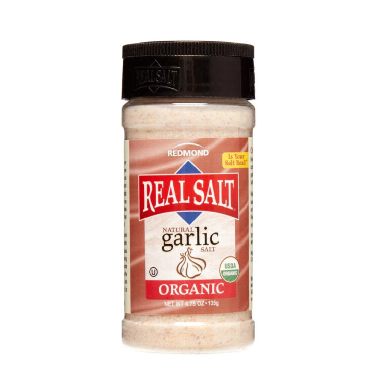 Real Salt® Organic Garlic Salt Shaker – Grain Place Foods